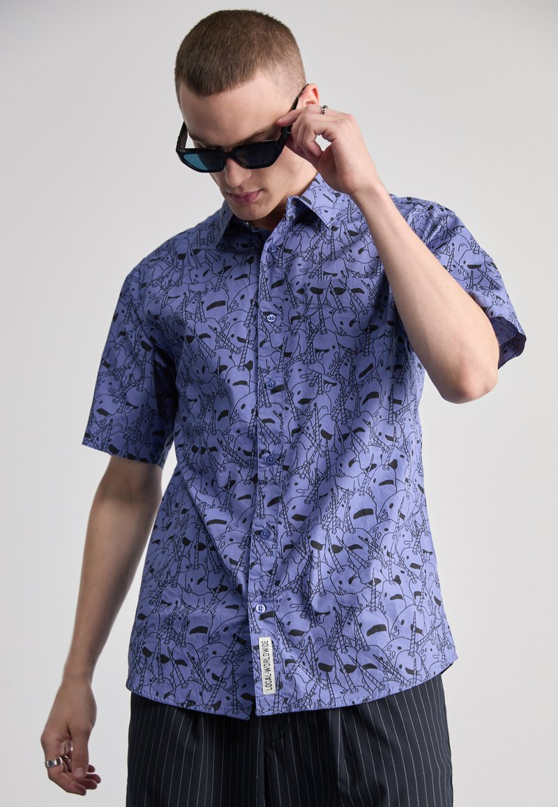 KAVU FESTARUSKI - Shirt - blue - Zalando.ie