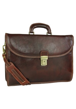 The Bridge STORY UOMO - Mallette - nero/rutenio/noir - ZALANDO.FR