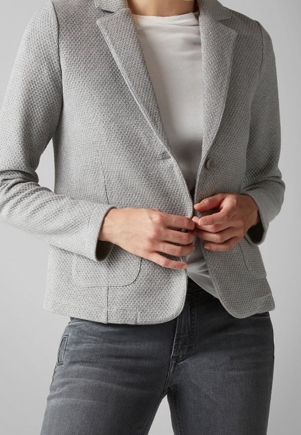 Marc O'Polo Blazer - grey/grau - (Pre-owned) - Zalando.de