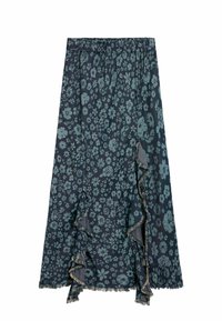Desigual RUFFLE - Denim skirt - blue - Zalando
