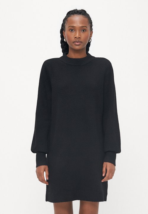 YAS FONNY LS ROLL NECK NOOS - Neulemekko - black/musta - Zalando.fi