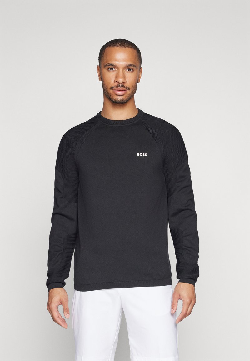 BOSS PERFORM - Jumper - black one/black - Zalando.ie