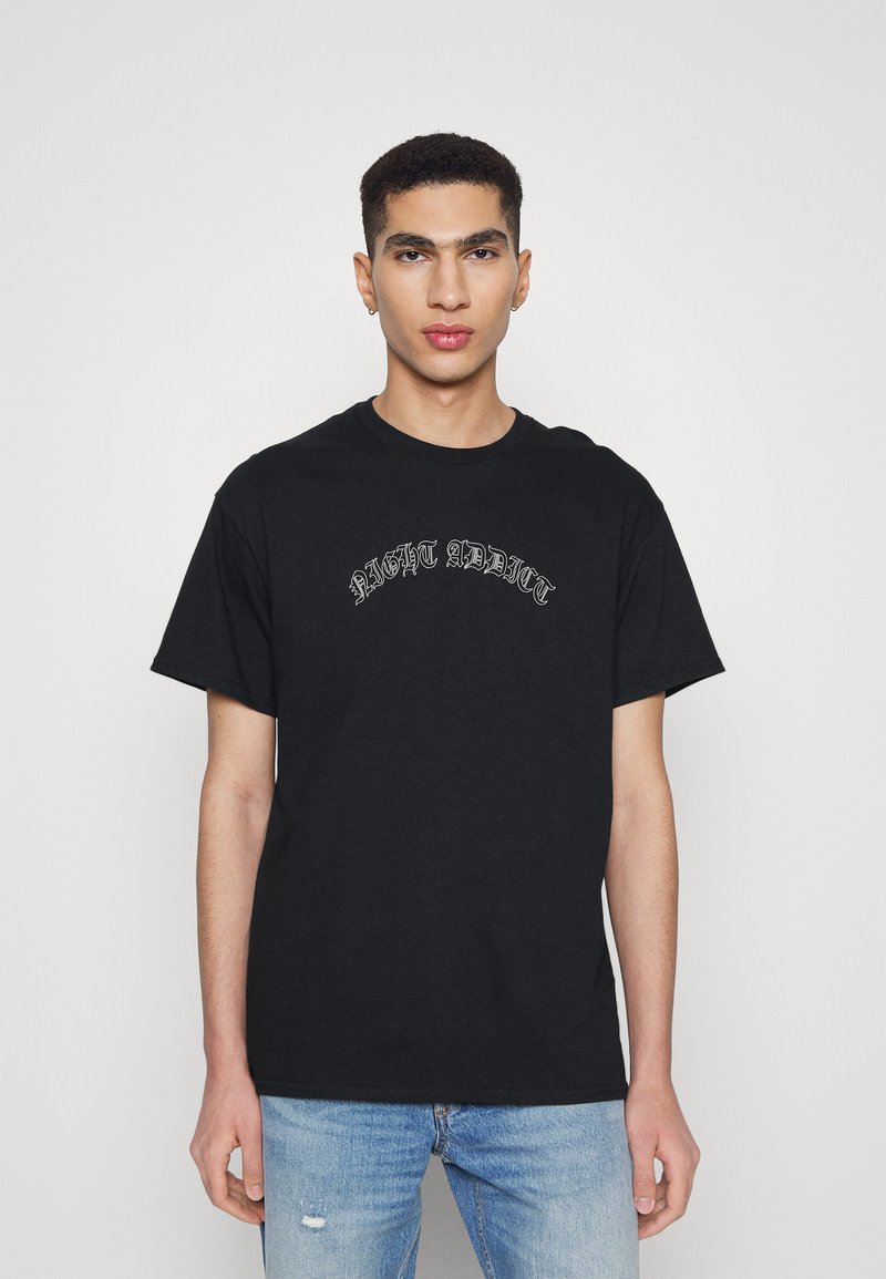 Night Addict POSITIV - T-Shirt print - black/schwarz - Zalando.at