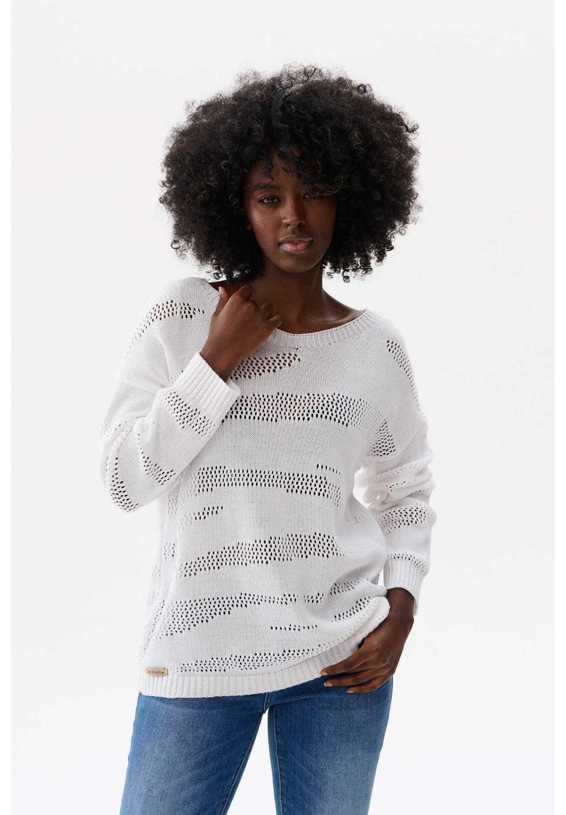 blue shadow LARA - Jumper - white - Zalando.de