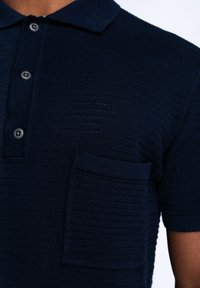 Petrol Industries Piké - navy blue/blå - Zalando.se