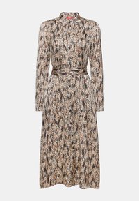Esprit Collection SATEEN WITH PRINT - Shirt dress - black - Zalando.co.uk
