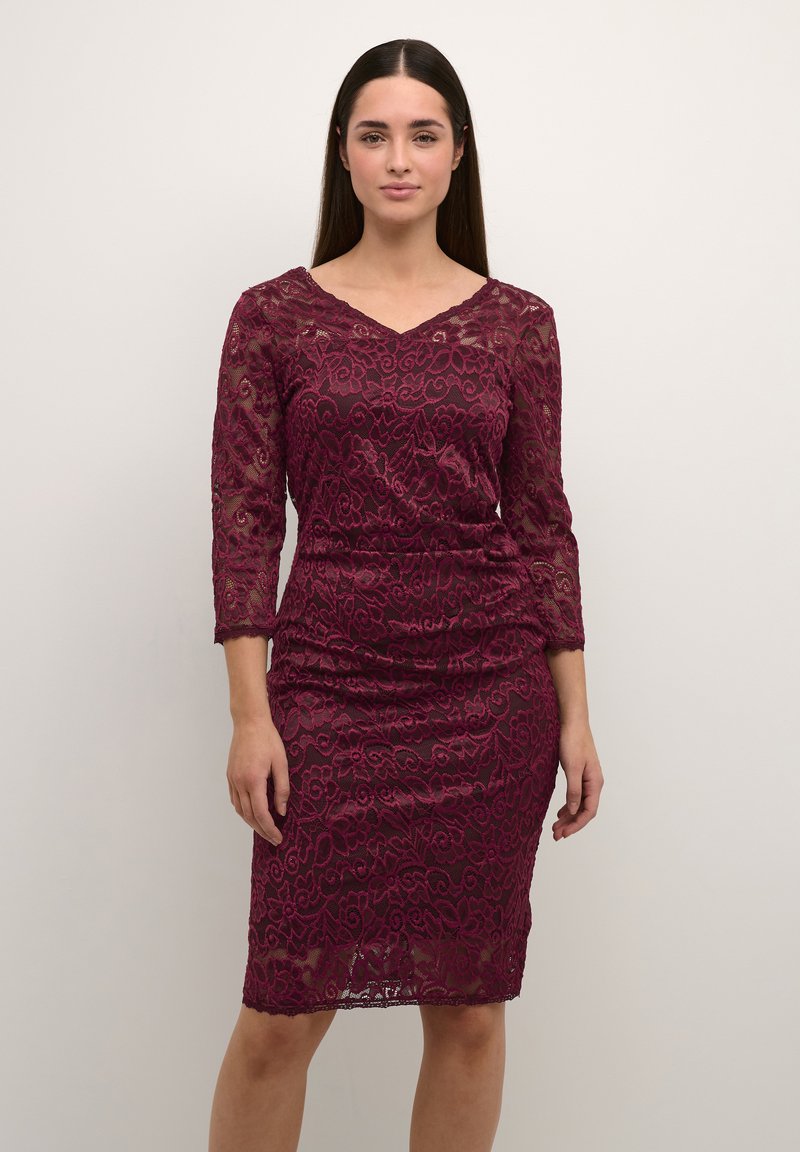 Kaffe KALENE - Cocktailkleid/festliches Kleid - winetasting/bordeaux ...