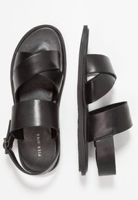 Pier One Sandalen - black/zwart - Zalando.nl
