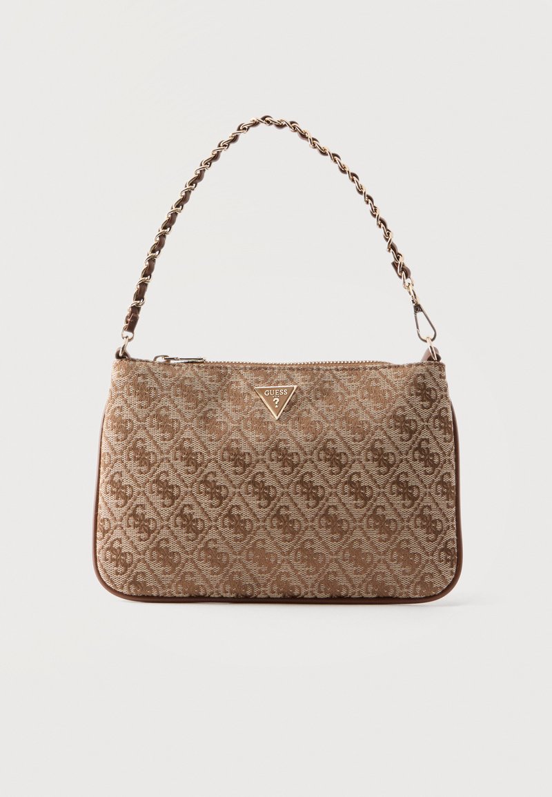 Guess FLAT POUCH - Handbag - latte/beige - Zalando