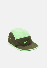 Nike Performance FLY UNISEX - Cap - lime blast/medium olive/earth/dark ...