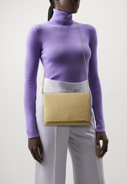 PARFOIS BOX BAG RAINBOW - Pikkulaukku - ecru/beige - Zalando.fi