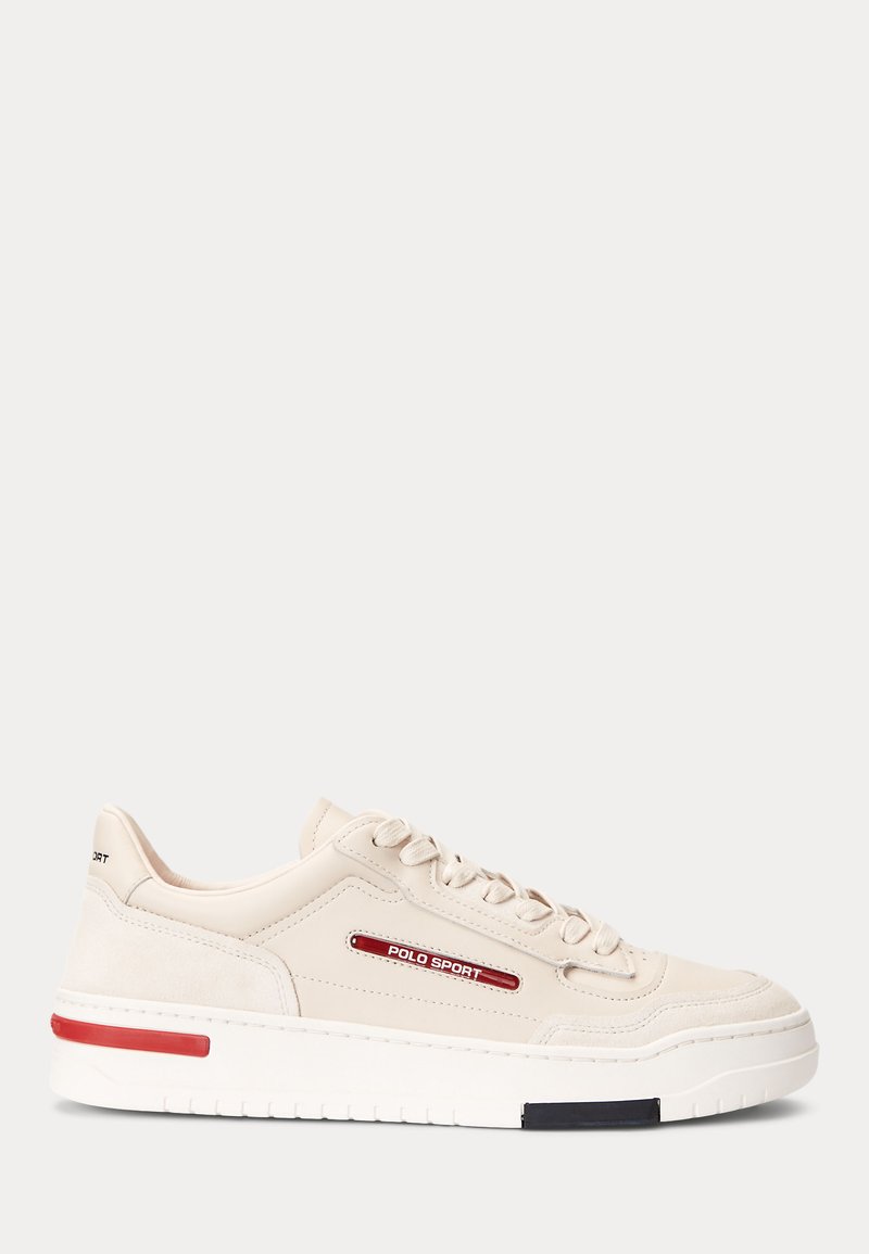 Polo Ralph Lauren PS300 LEATHER-SUEDE TRAINER - Trainers - full cream ...