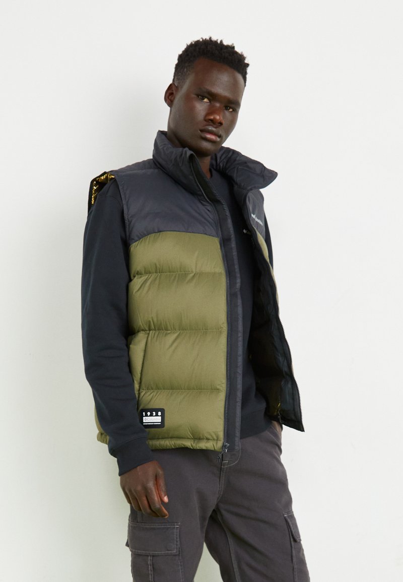 Columbia BULO POINT - Bodywarmer - stone green/shark/groen - Zalando.nl