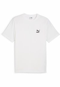 Puma MIT KLEINEM LOGO - T-shirts basic - white/hvid - Zalando.dk