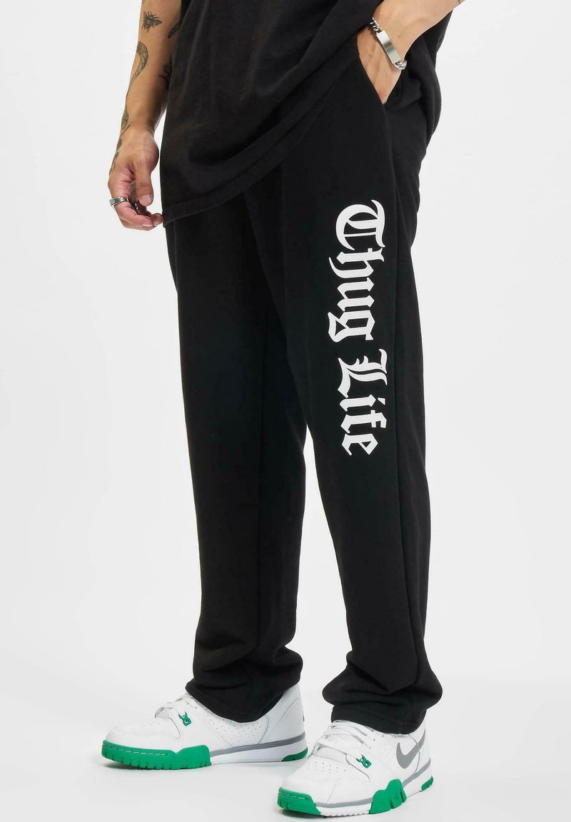 Thug Life Spodnie treningowe/czarny - Zalando.pl