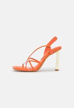 ALDO JULIET - Riemensandalette - bright orange/orange - Zalando.de