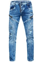 Rusty Neal MORI - Slim fit jeans - blue used/blue denim - Zalando
