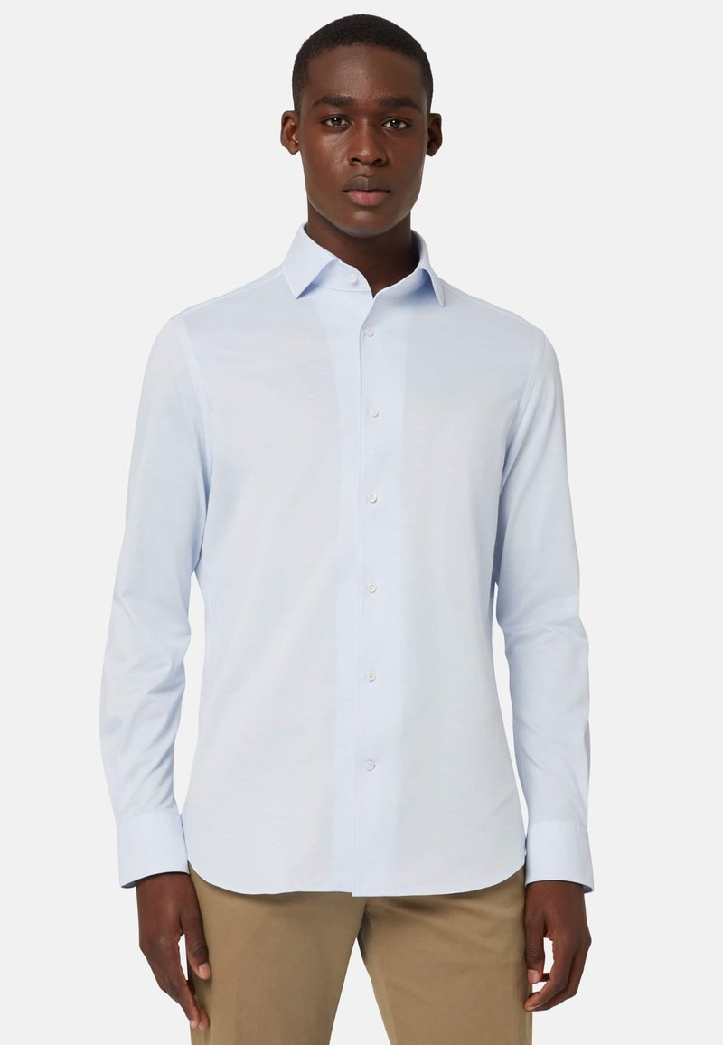 Boggi Milano REGULAR FIT JAPANESE - Camicia - light blu/carta da ...