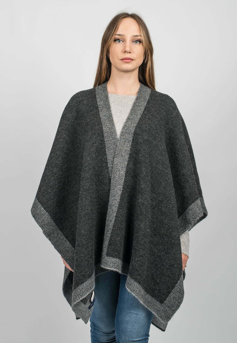 Dalle Piane Cashmere TWO ONE - Viitta - antracite grigio/antrasiitti ...