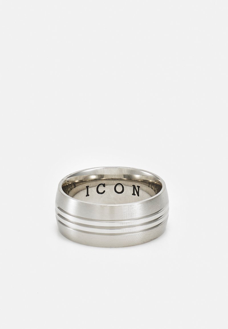 Icon Brand BRUSHED BAND - Ring - silver-coloured/silberfarben - Zalando.ch