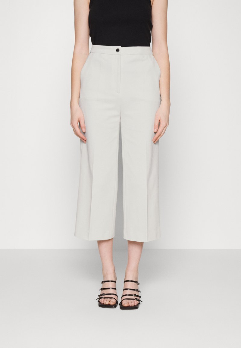 BOSS TIJERA - Trousers - open white/white - Zalando.co.uk