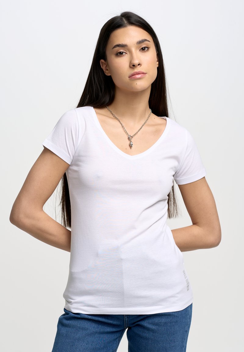 Big Star EMMA - T-shirts basic - weiß/hvid - Zalando.dk