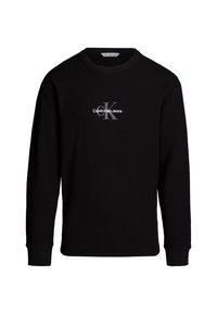 Calvin Klein Jeans CITY GRID - Camiseta de manga larga - ck black/negro ...