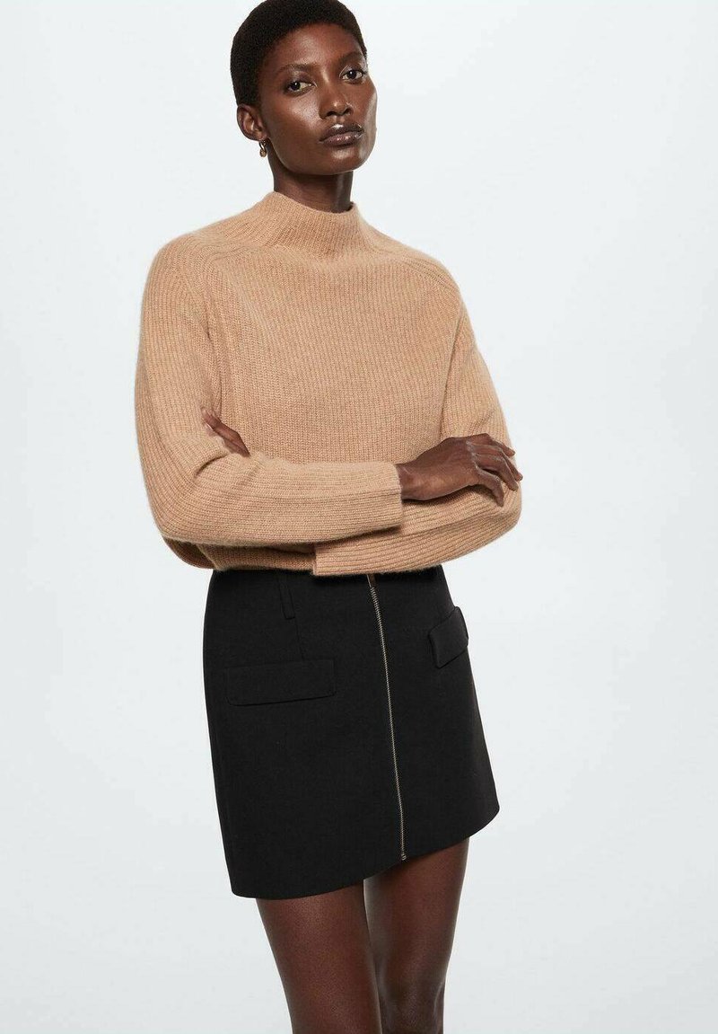 Mango A-Linien-Rock - black/schwarz - Zalando.at