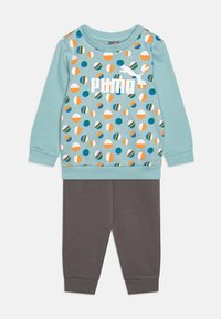 Puma SUMMER CAMP INFANTS UNISEX SET - Sudadera - turquoise surf ...