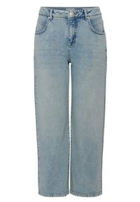 Opus WIDE MOMITO FRESH - Jean flare - breeze authentic blue/denim bleu ...