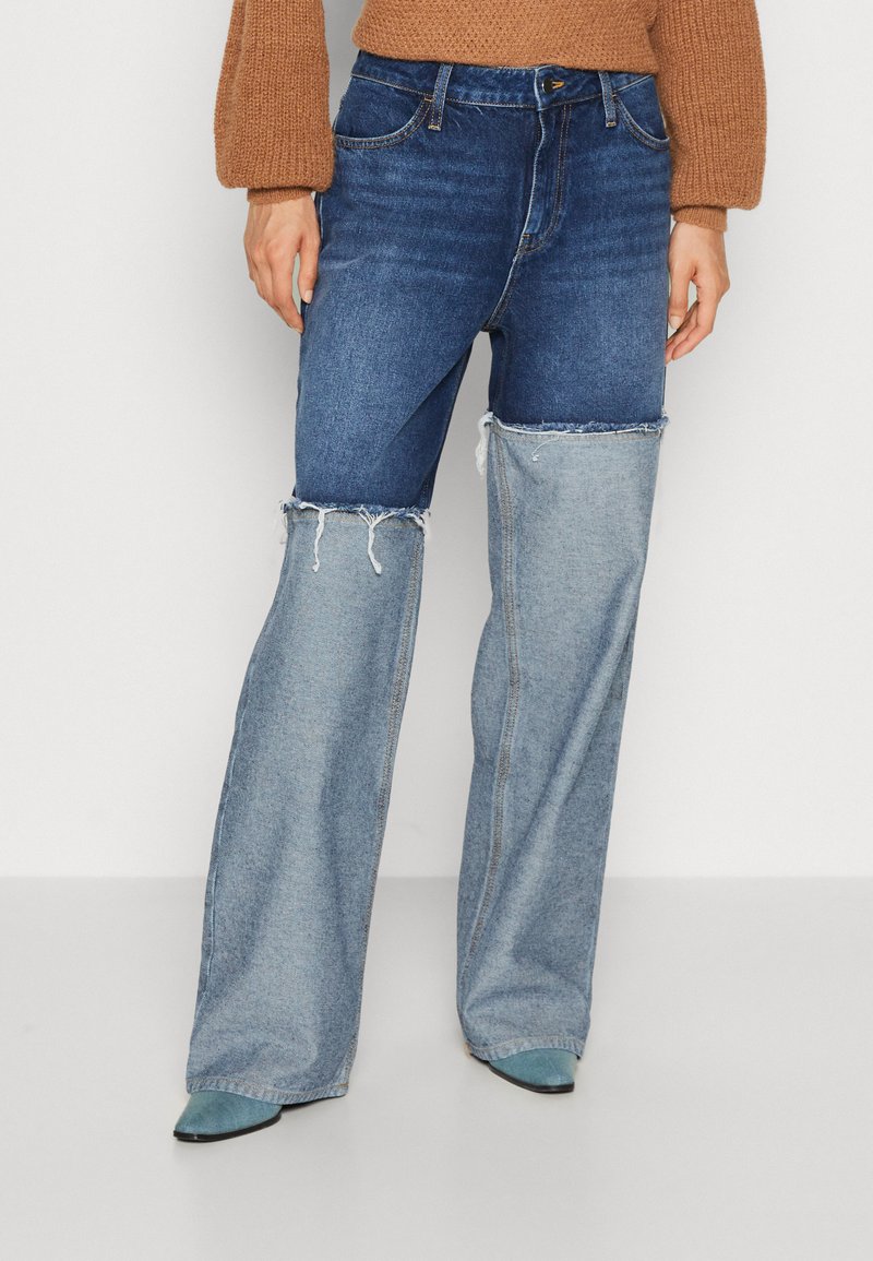 Even&Odd Flared Jeans - blue denim - Zalando.ch