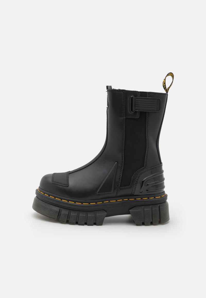Dr. Martens AUDRICK CHELSEA - Platform-nilkkurit - black/musta - Zalando.fi