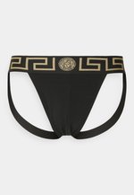 Versace UNDERPANTS JOCK STRAP - Braguitas - black/gold/negro - Zalando.es