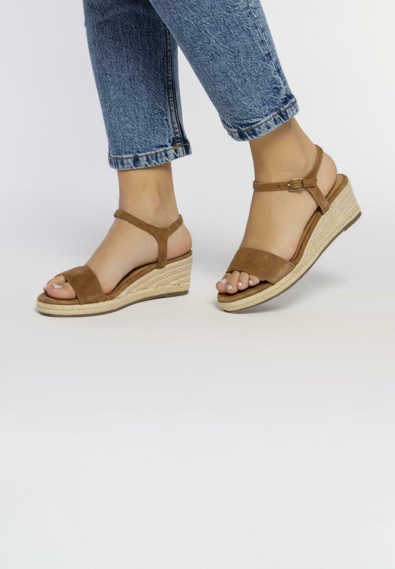 Gioseppo DE CON PARA XARRE - Alpargatas - cuero/beige - Zalando.es