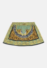 Versace SKIRT WILD CATS KIDS - Minirock - sage green/black/grün ...