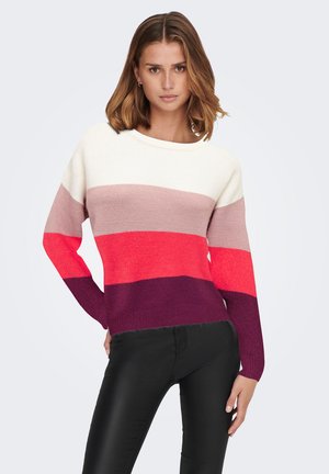 PETER HAHN NEW - Strickpullover - rosa - Zalando.de