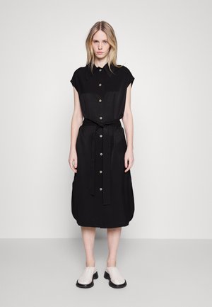 Lauren Ralph Lauren Petite TYCENDA SHORT SLEEVE DAY DRESS - Vestido camisero - refined navy/azul ...