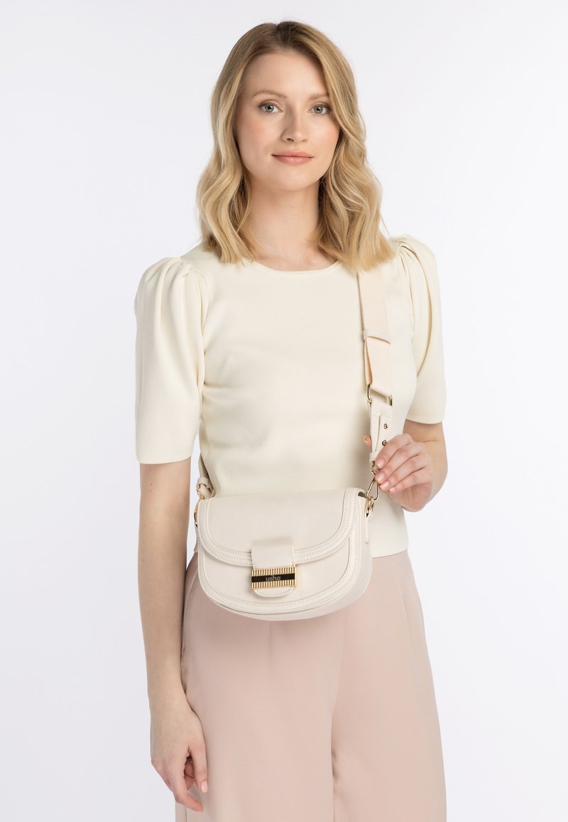 usha USHA NOWLES - Across body bag - creme/white - Zalando.de