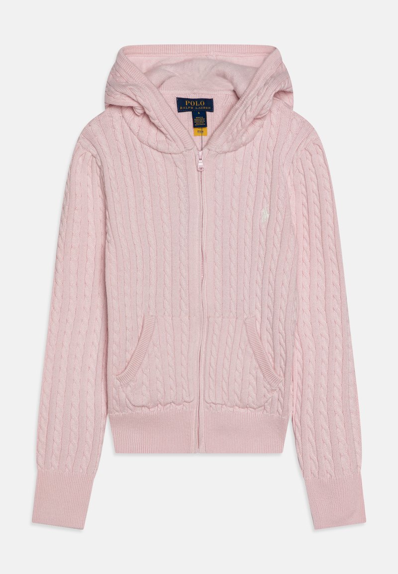 Polo Ralph Lauren MINI CABLE FULL ZIP - Strickjacke - hint of pink ...