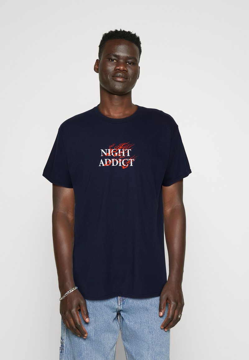 Night Addict T-Shirt print - navy/dunkelblau - Zalando.ch