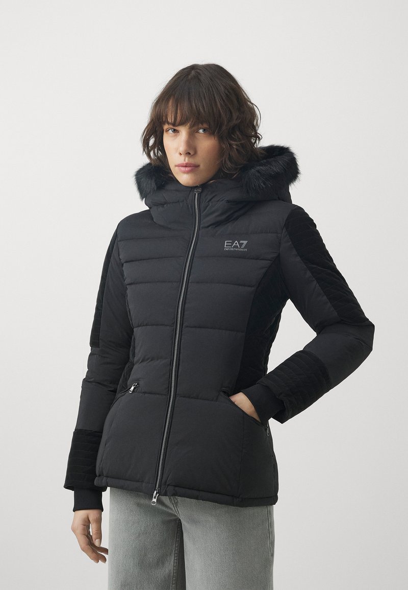 EA7 Emporio Armani JACKET - Winterjas - black/zwart - Zalando.nl