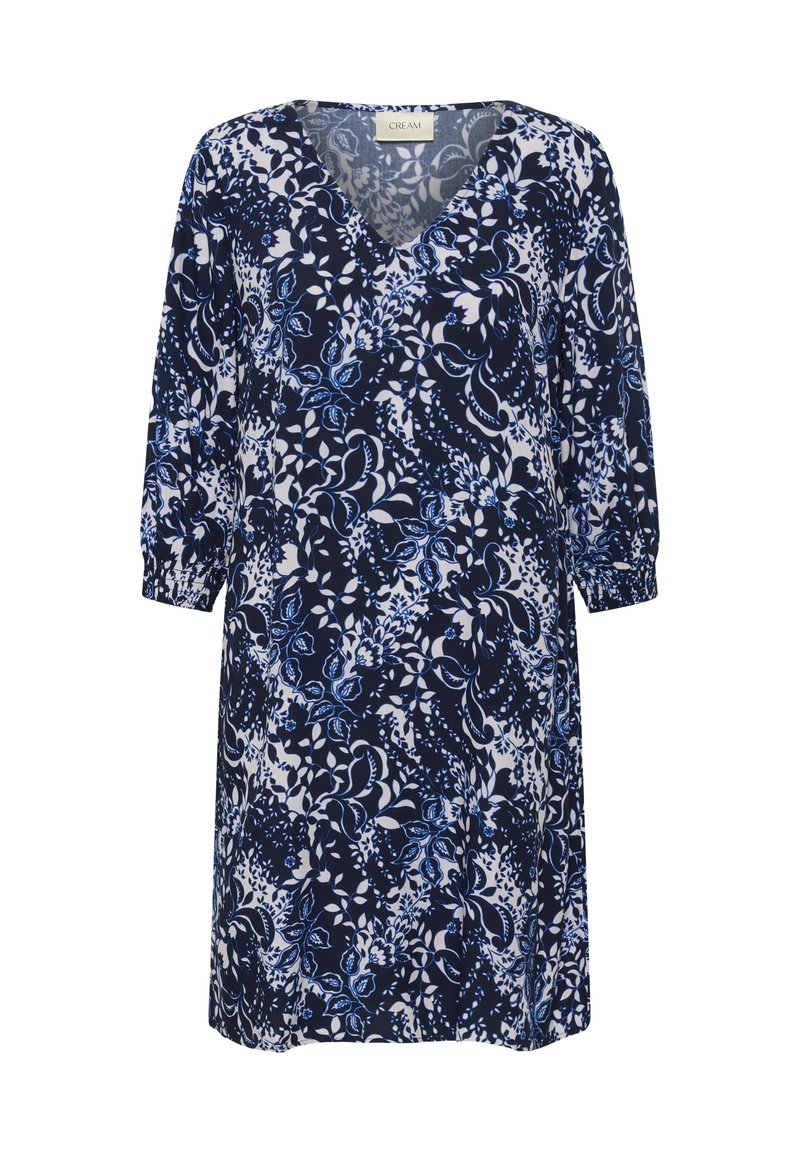 Cream CRTIAH - Vestido informal - navy blue toile/azul marino - Zalando.es