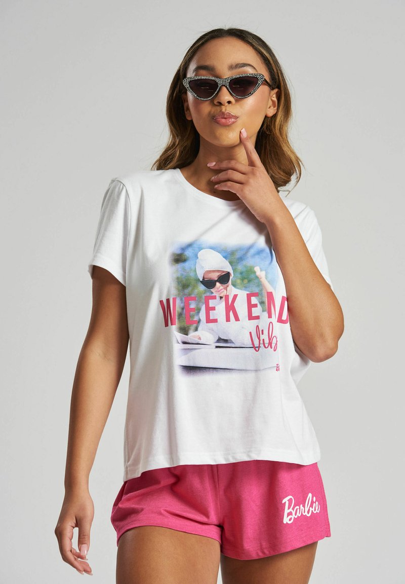 Loungeable BARBIE WEEKEND V SET - Pyjama - pink/rose - ZALANDO.FR