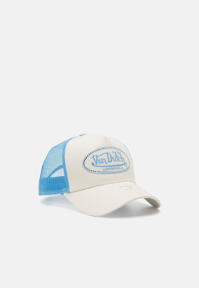 Von Dutch TRUCKER NELSON - Cap - cream/blue/off-white - Zalando.ie