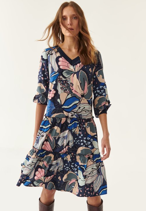 TATUUM TIKANO - Denní šaty - navy blue/tmavě modrá - Zalando.cz
