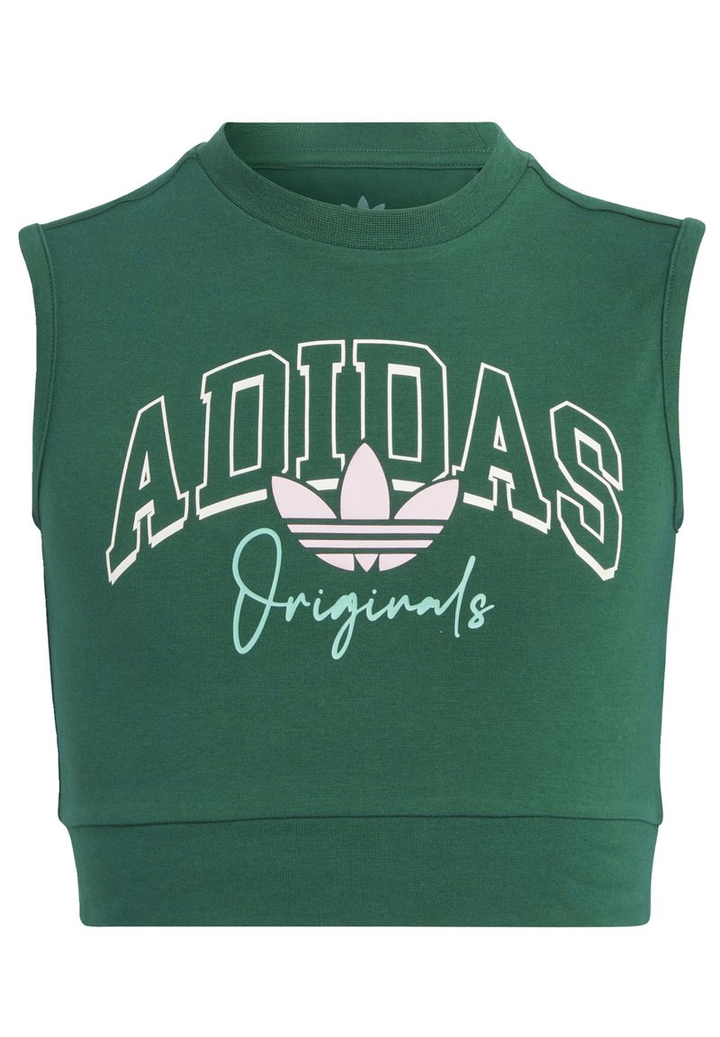 adidas Originals COLLEGIATE - Top - collegiate green/verde oscuro ...