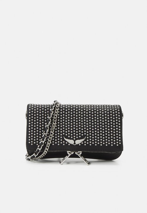 Zadig & Voltaire ROCK PHONE POUCH GRAINED LEATH - Umhängetasche - flash ...