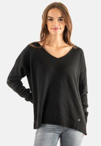 PLEASE Pullover - noir - ZALANDO.FR
