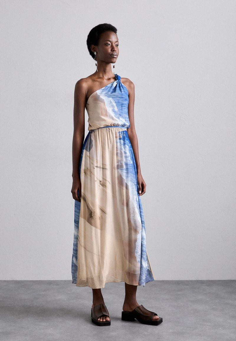 Fête Impériale VESTALE DRESS - Day dress - pelican bay/blue - Zalando.ie