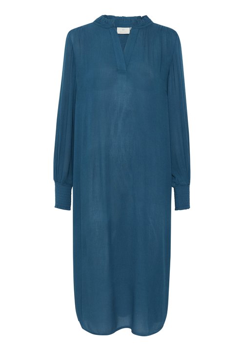 Kaffe KAKARINA AMBER - Vapaa-ajan mekko - black and brown animal print ...